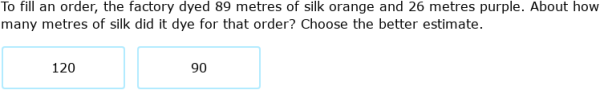 IXL - Estimate sums, differences, products and quotients: word problems ...