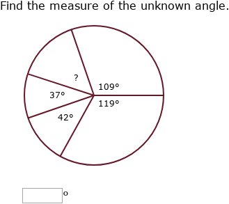 IXL - Central angles of circles (Primary 6 maths practice)
