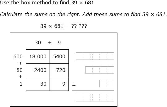 IXL - Box multiplication (Primary 4 maths practice)
