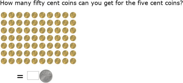 IXL - Exchanging coins (Primary 1 maths practice)