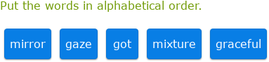 IXL - Order alphabetically based on the first three letters (Primary 3 ...