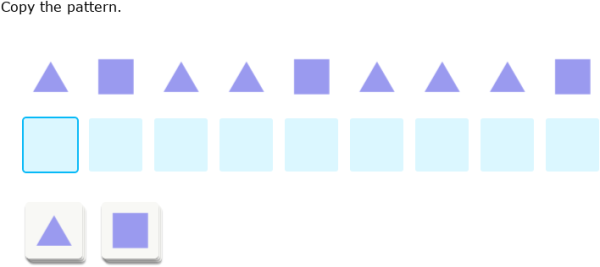IXL - Growing patterns (Primary 2 maths practice)