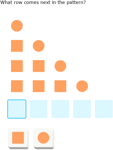 IXL - Find the next row in a growing pattern (Primary 2 maths practice)