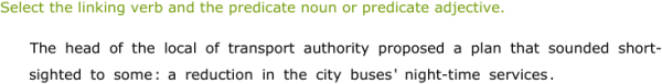 IXL - Identify linking verbs, predicate adjectives and predicate nouns ...
