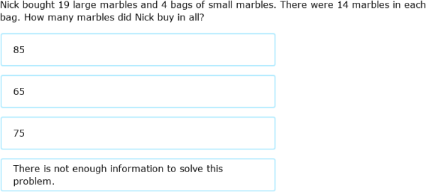 IXL - Word problems with extra or missing information (Primary 5 maths ...