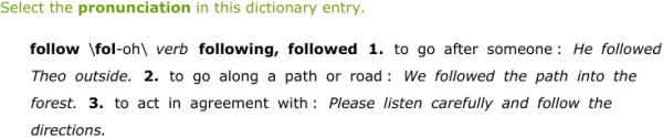 IXL - Use dictionary entries (Primary 5 English language practice)
