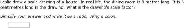 IXL - Scale drawings: word problems (Secondary 2 maths practice)