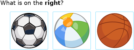 IXL - Left, middle and right (Kindergarten 2 maths practice)