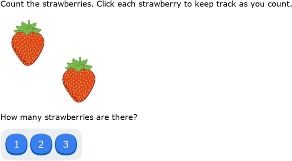 IXL - Learn to count to 3 (Kindergarten 2 maths practice)