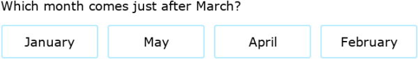 IXL - Months of the year (Primary 1 maths practice)