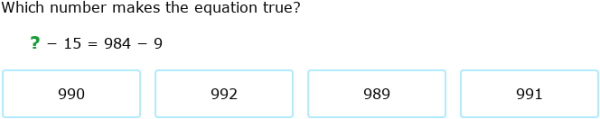 IXL - Balance subtraction equations - up to three digits (Primary 3 ...