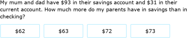 IXL - Adding and subtracting money - word problems (Primary 1 maths ...