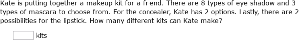 IXL - Counting principle (Secondary 1 maths practice)