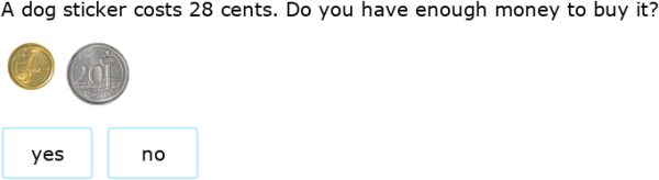 IXL - Purchases: do you have enough money? (Primary 1 maths practice)