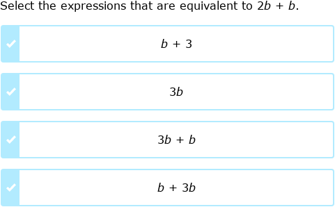 IXL - Identify equivalent expressions (Primary 6 maths practice)