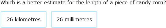 IXL - Estimate metric measurements (Secondary 1 maths practice)