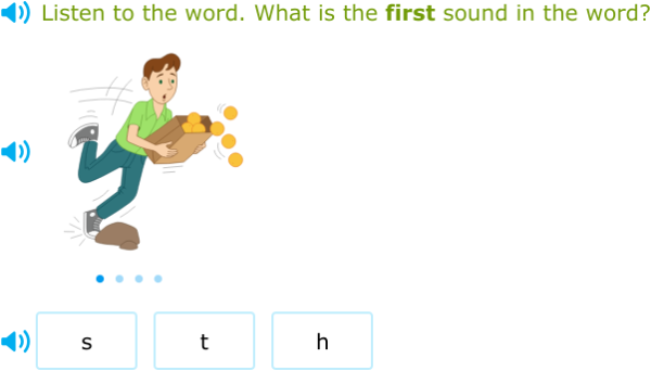 IXL - Identify each sound in a word (Primary 1 English language practice)
