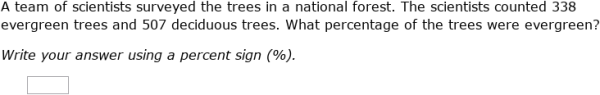 IXL - Solve percent equations: word problems (Secondary 1 maths practice)