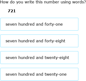 IXL - Writing numbers up to 1000 in words (Primary 2 maths practice)