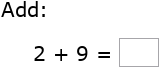 IXL - Adding 9 (Primary 1 maths practice)