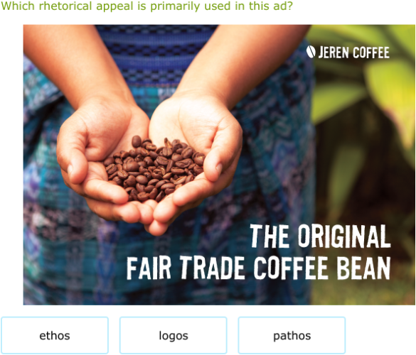 IXL - Identify appeals to ethos, pathos and logos in advertisements ...
