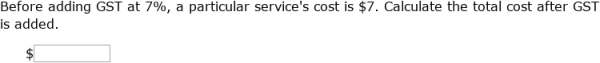 IXL - Percent of a number: GST, discount and more (Secondary 2 maths ...