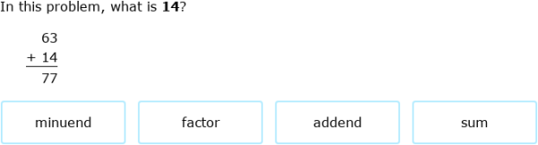 IXL - Addition, subtraction, multiplication and division terms (Primary ...