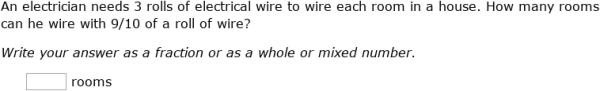 IXL - Divide fractions and mixed numbers: word problems (Primary 5 ...