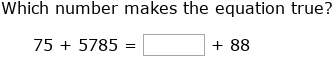 IXL - Balance equations - four digits (Primary 3 maths practice)