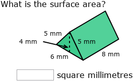 IXL - Surface area (Secondary 1 maths practice)