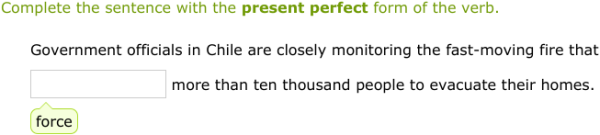 IXL - Form the perfect verb tenses (Secondary 2 English language practice)