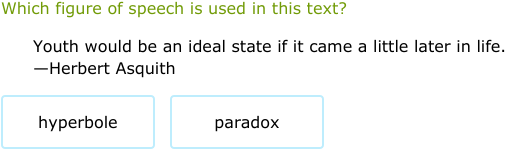IXL - Classify figures of speech: euphemism, hyperbole, oxymoron ...