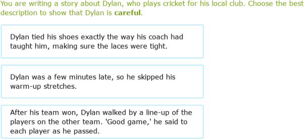 IXL - Show character emotions and traits (Primary 3 English language ...