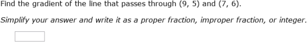 IXL - Find the gradient from two points (Secondary 1 maths practice)