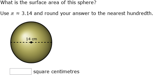 IXL - Volume and surface area of spheres (Secondary 2 maths practice)
