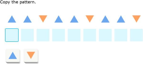 IXL - Orientation patterns (Primary 1 maths practice)