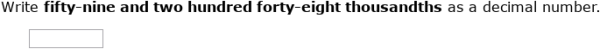 IXL - Understanding decimals expressed in words (Primary 4 maths practice)