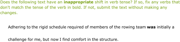 IXL - Identify and correct inappropriate shifts in verb tense (Higher 1 ...