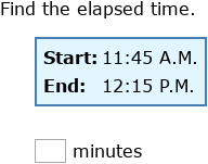 IXL - Elapsed time (Primary 4 maths practice)