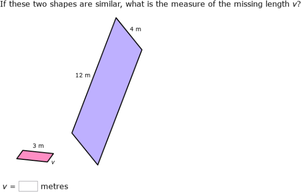 IXL - Side lengths and angle measures of similar figures (Secondary 2 ...