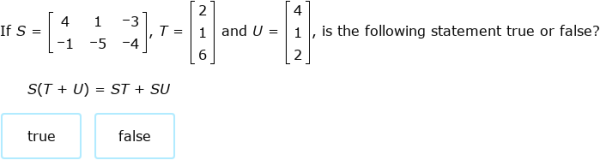 IXL - Properties of matrices (Higher 1 maths practice)