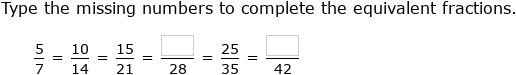 IXL - Patterns of equivalent fractions (Primary 4 maths practice)