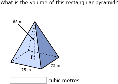 IXL - Volume of pyramids and cones (Secondary 4 maths practice)
