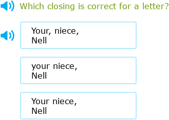 IXL - Greetings and closings of letters (Primary 2 English language ...