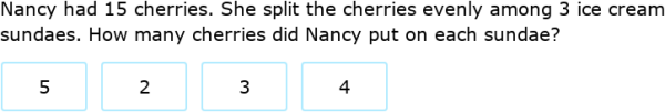 IXL - Division word problems (Primary 1 maths practice)
