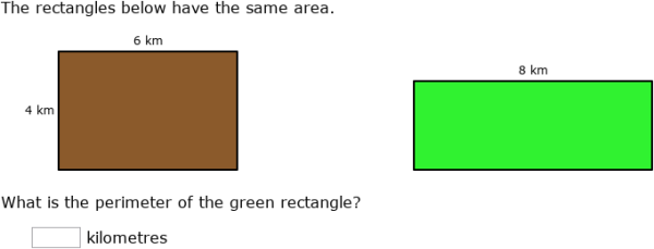 IXL - Rectangles: relationship between perimeter and area (Primary 6 ...