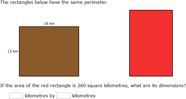 IXL - Relationship between area and perimeter (Primary 4 maths practice)