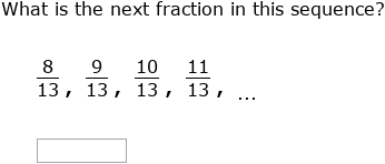 IXL - Arithmetic sequences with fractions (Primary 5 maths practice)