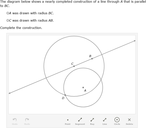 IXL - Construct parallel lines (Secondary 1 maths practice)