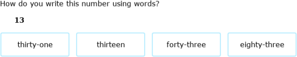 IXL - Writing numbers up to 100 in words (Primary 2 maths practice)